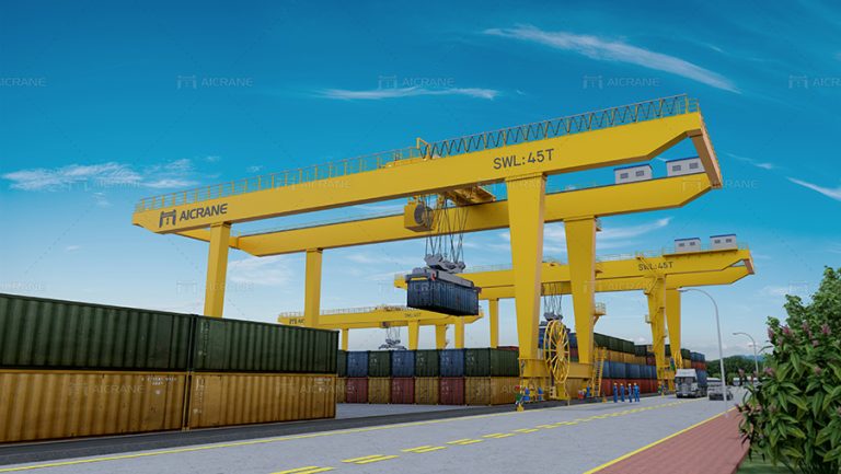 Design of RMG Container Gantry Cranes in Harsh Environments